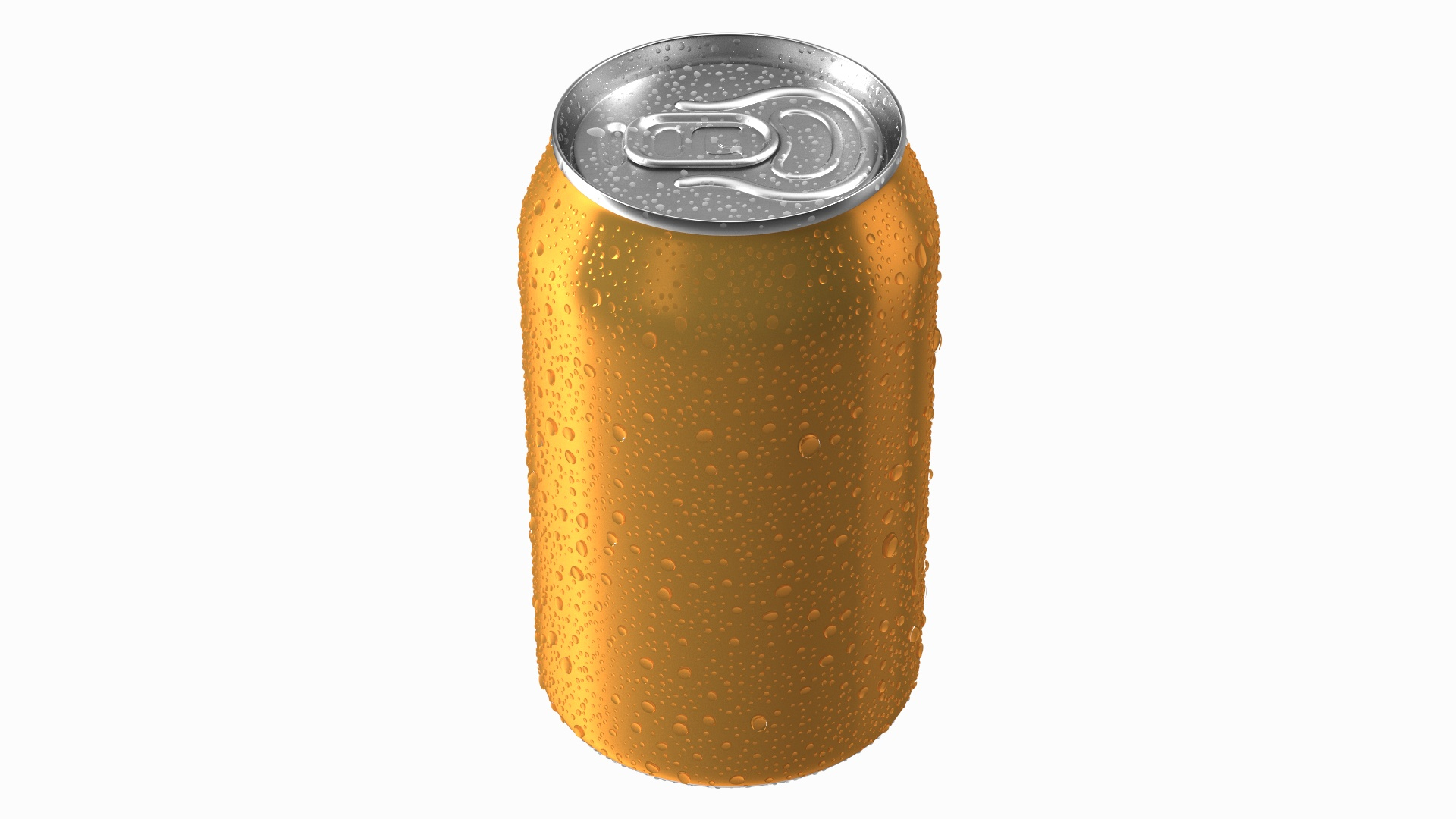 3D Can Soda Water Drops Orange 330ml - TurboSquid 2139760
