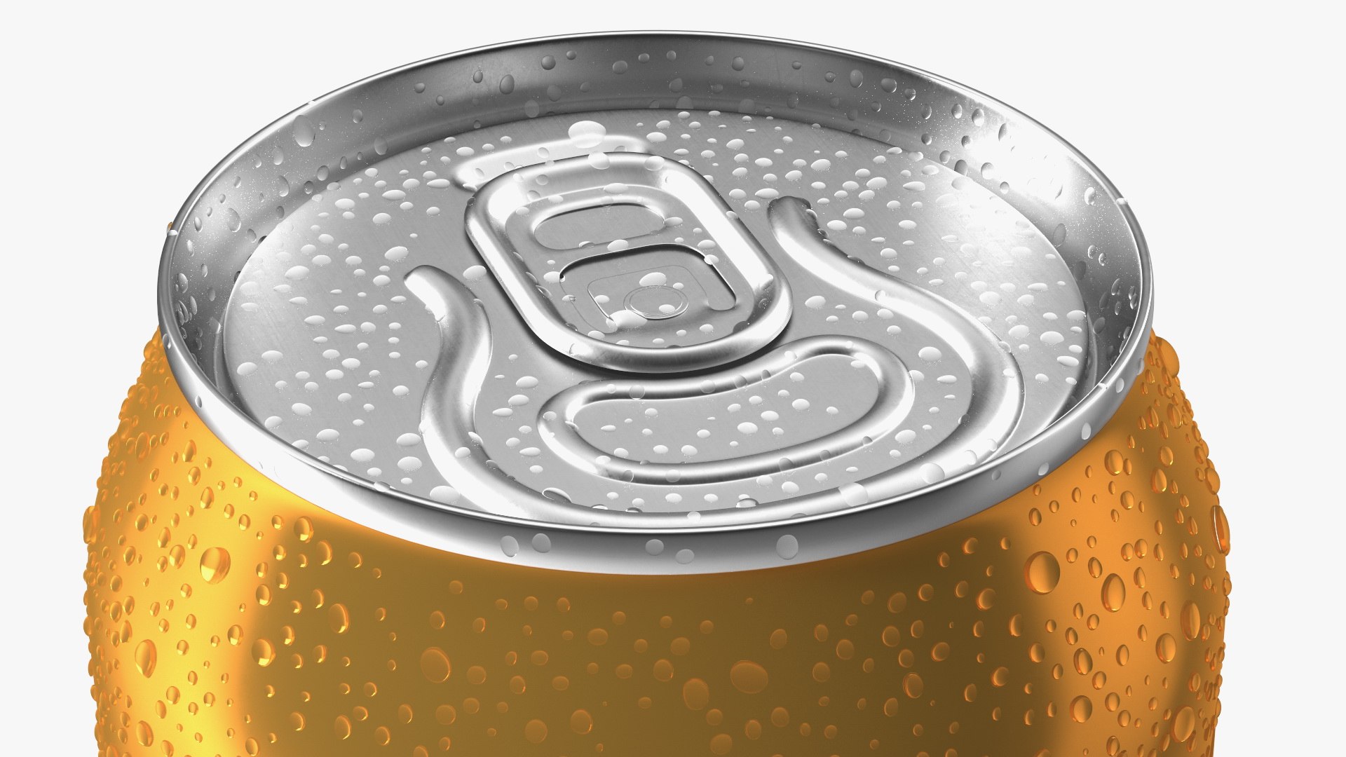 3D Can Soda Water Drops Orange 330ml - TurboSquid 2139760