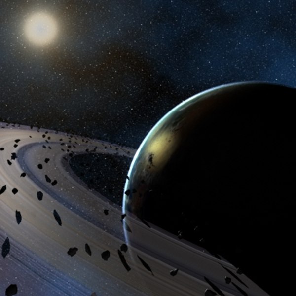 3d model of super planet earth