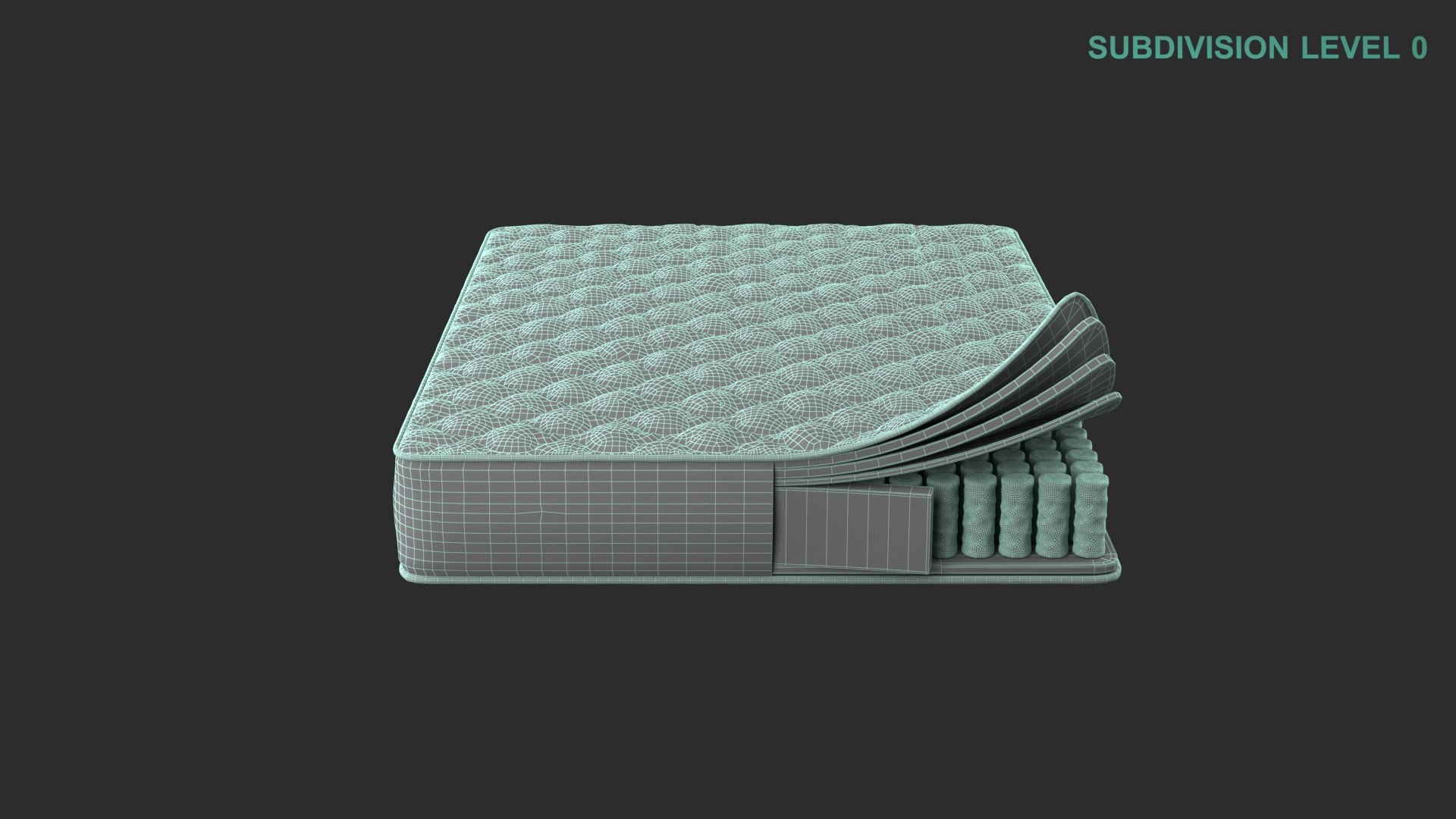 Mattress 3D model - TurboSquid 2165030