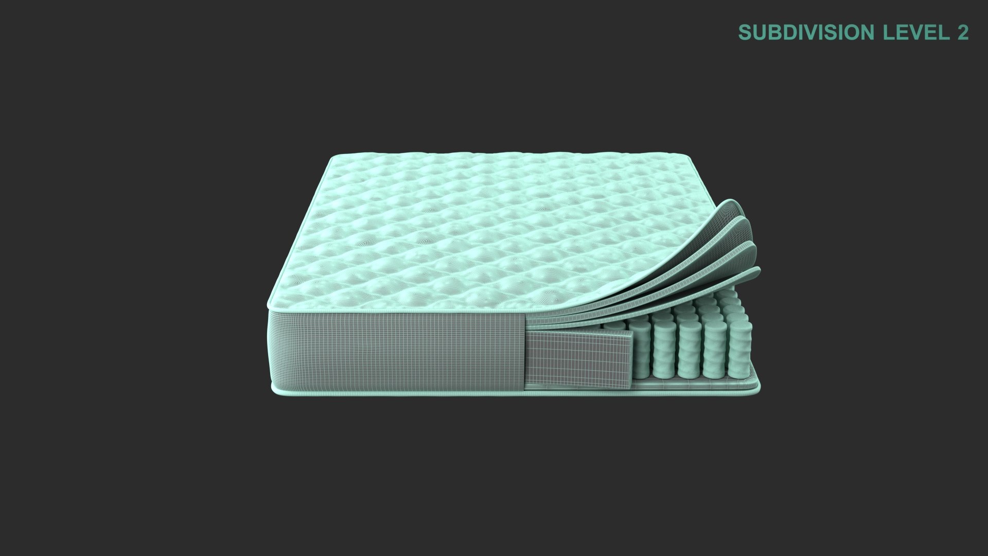 Mattress 3D model - TurboSquid 2165030