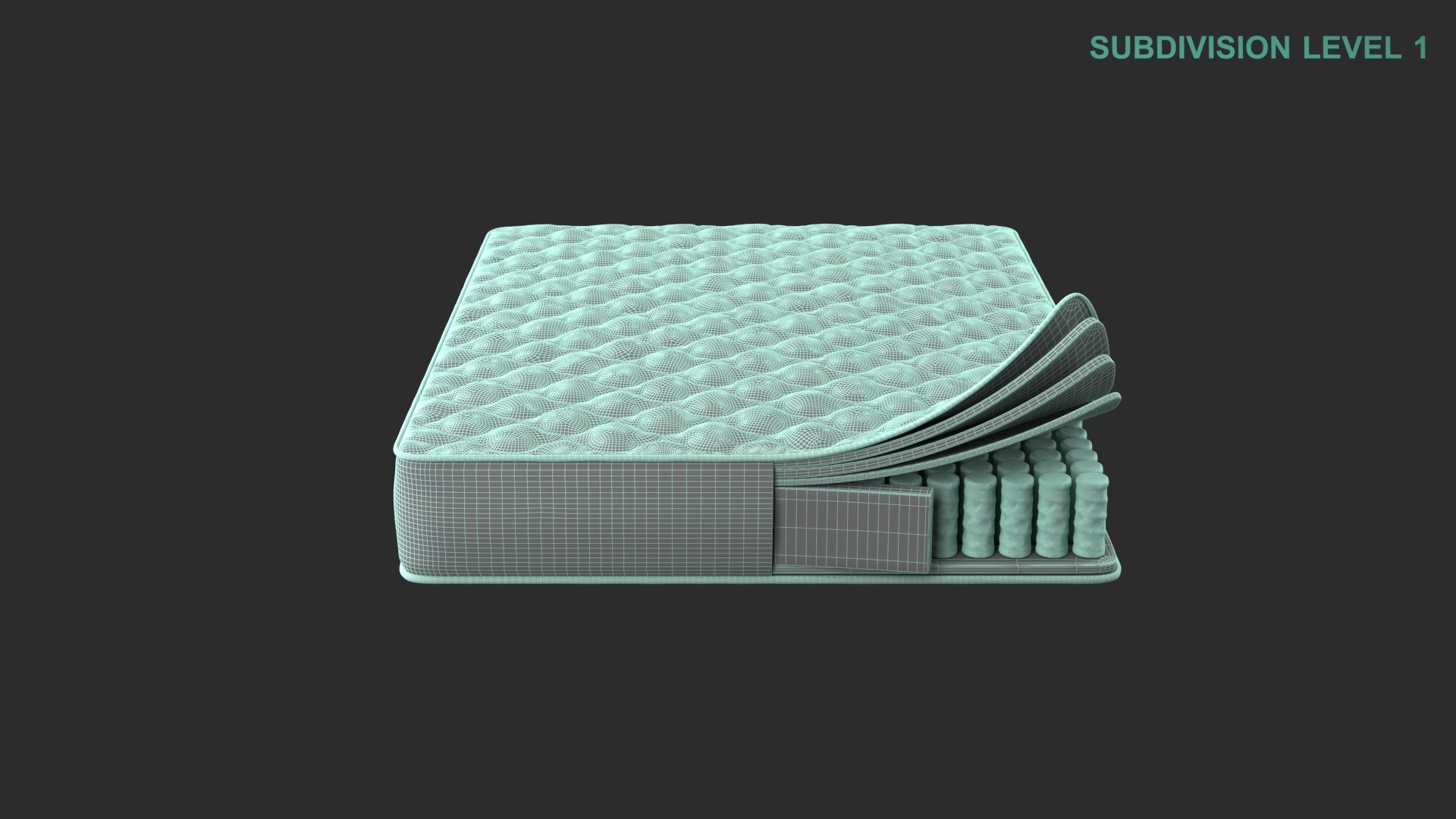 Mattress 3D model - TurboSquid 2165030