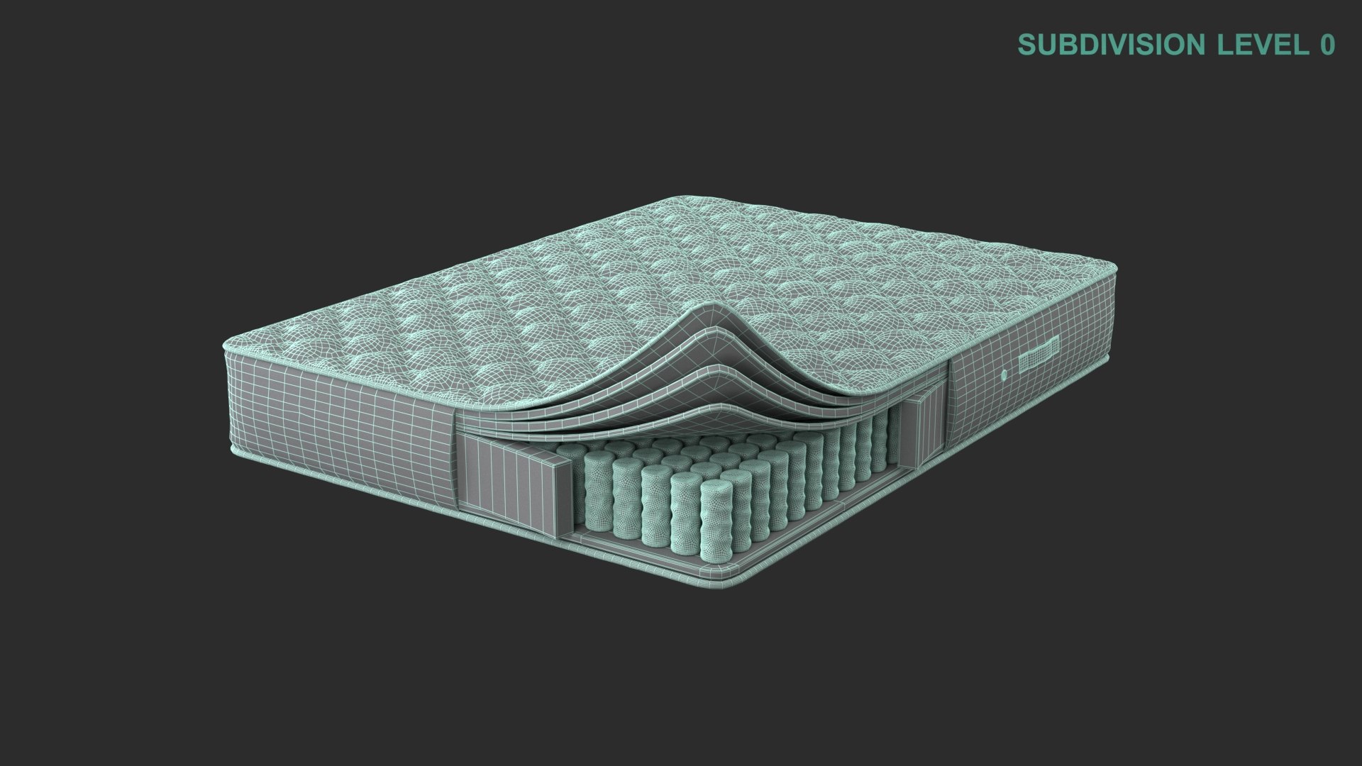 Mattress 3D model - TurboSquid 2165030