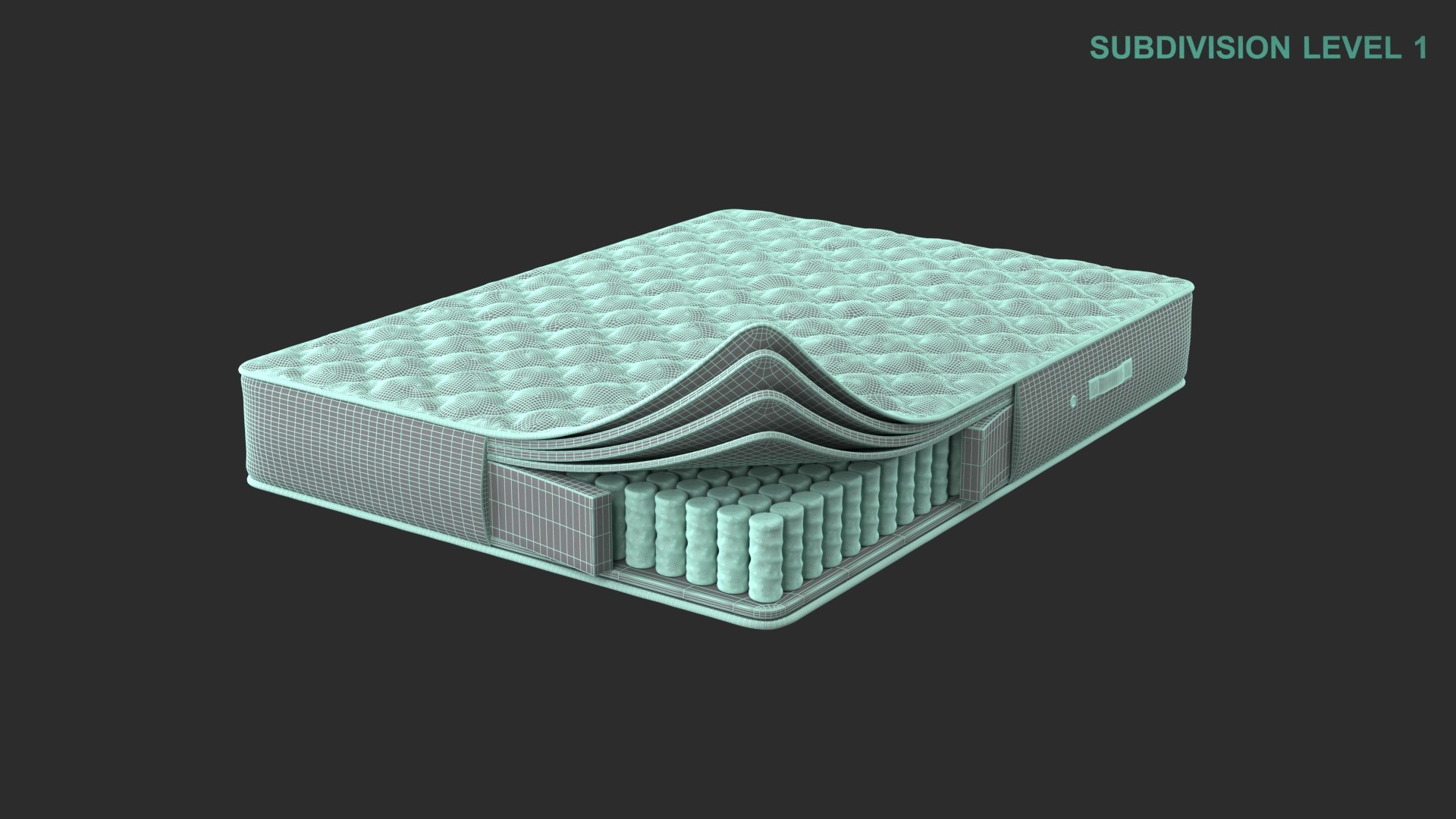 Mattress 3D model - TurboSquid 2165030
