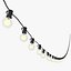 3d String Lights Model