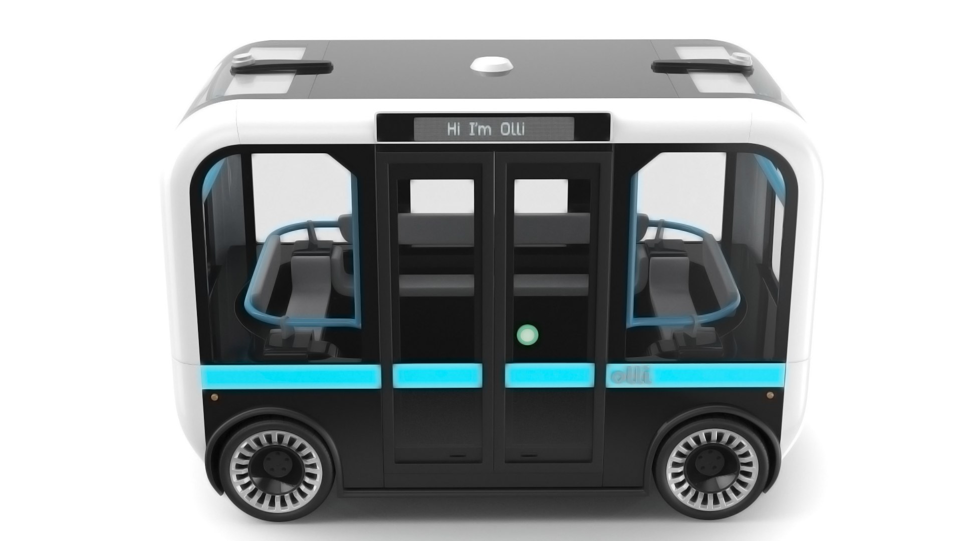 Olli Bus Driverless 3D Model - TurboSquid 1198805