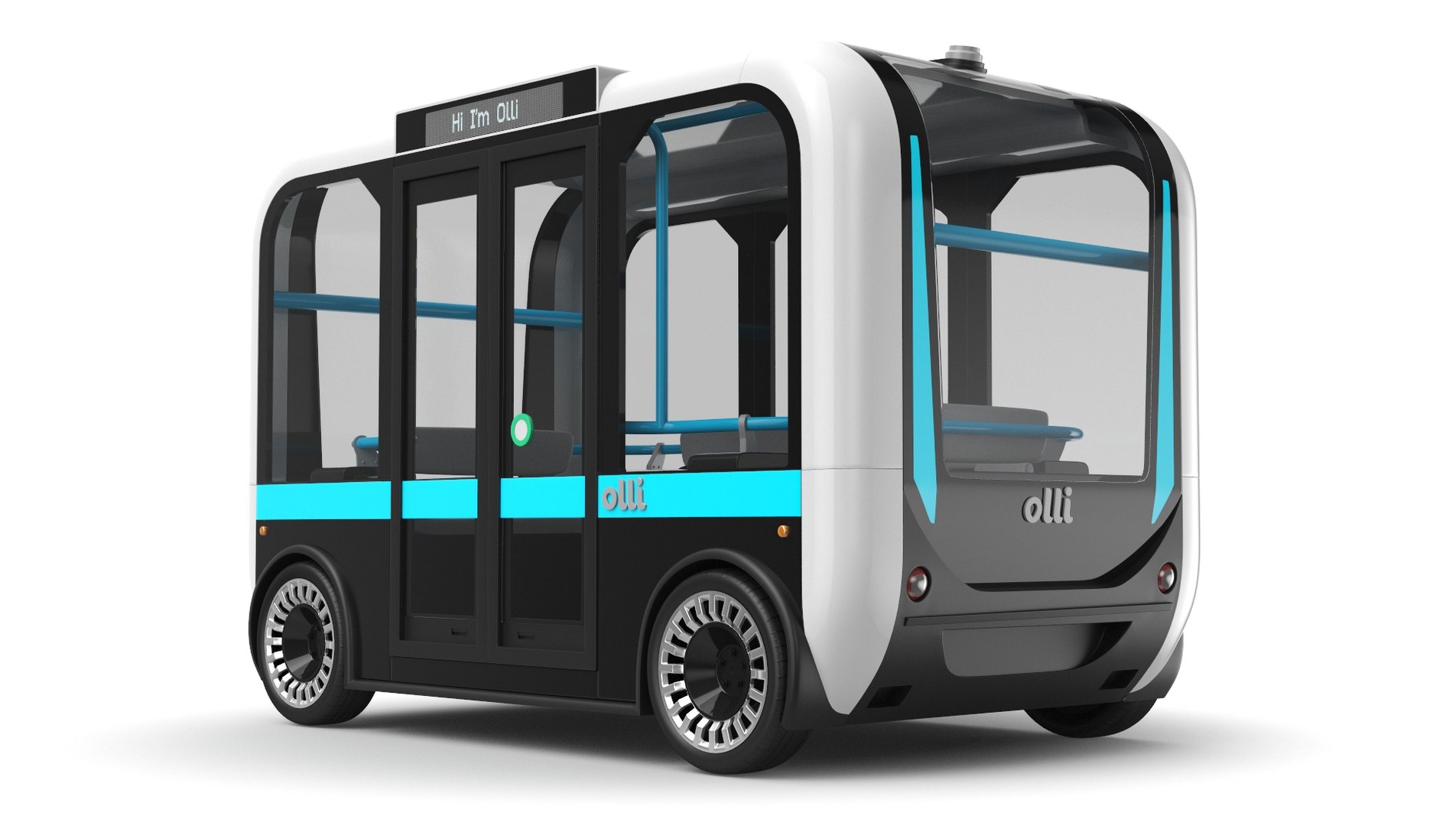 Olli bus driverless 3D model - TurboSquid 1198805