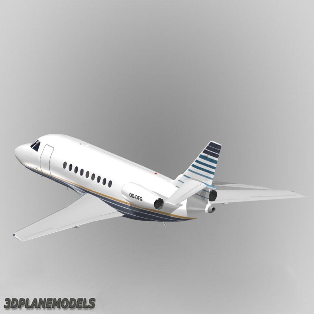 Dassault Falcon Business Jet 3d Model