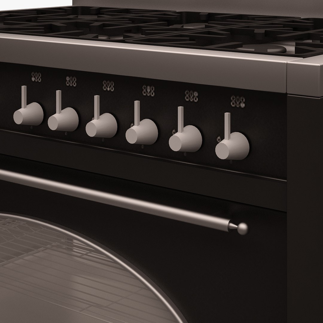 smeg oven 3d model