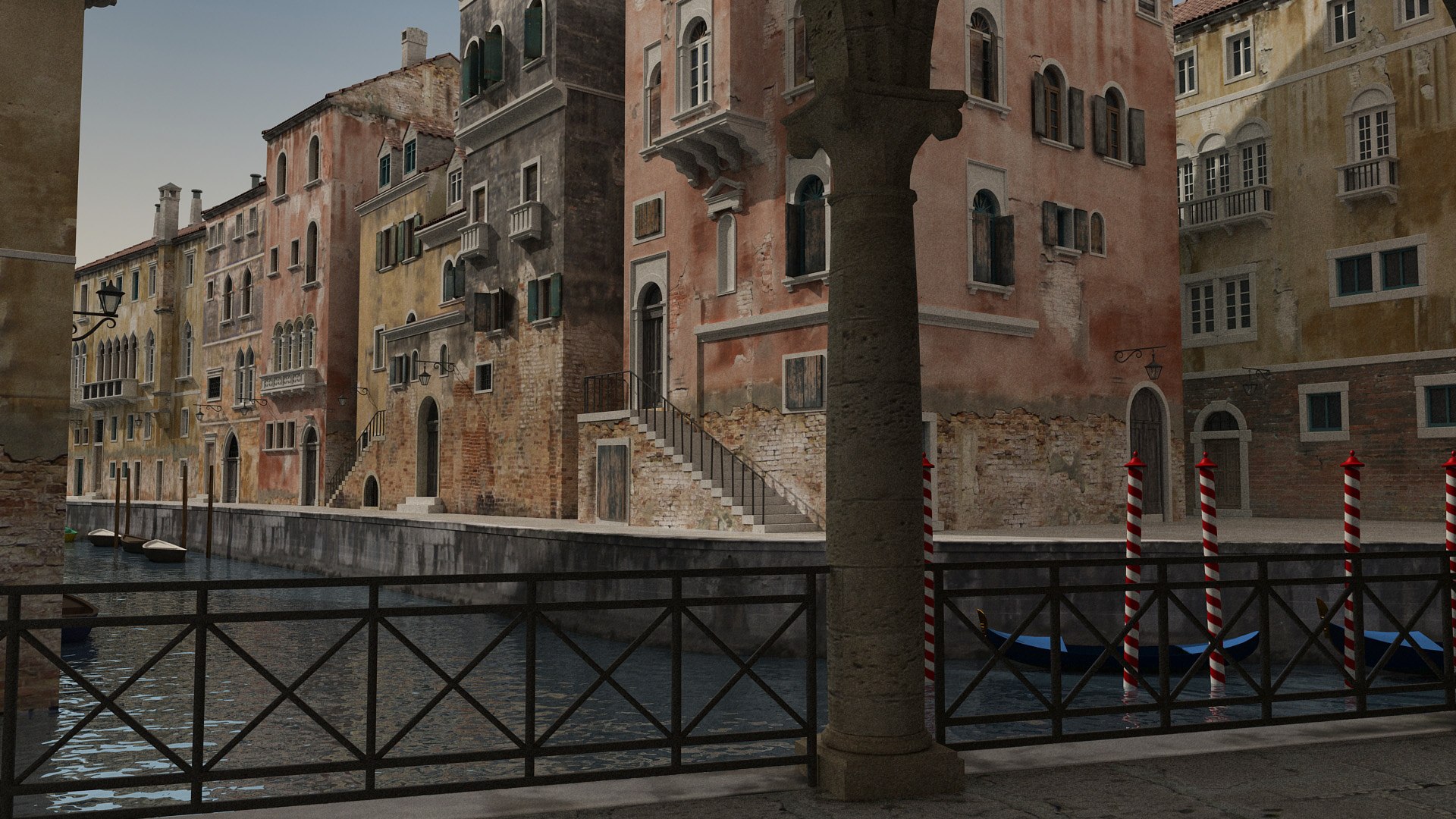 Venice Scene 03 model - TurboSquid 2094069