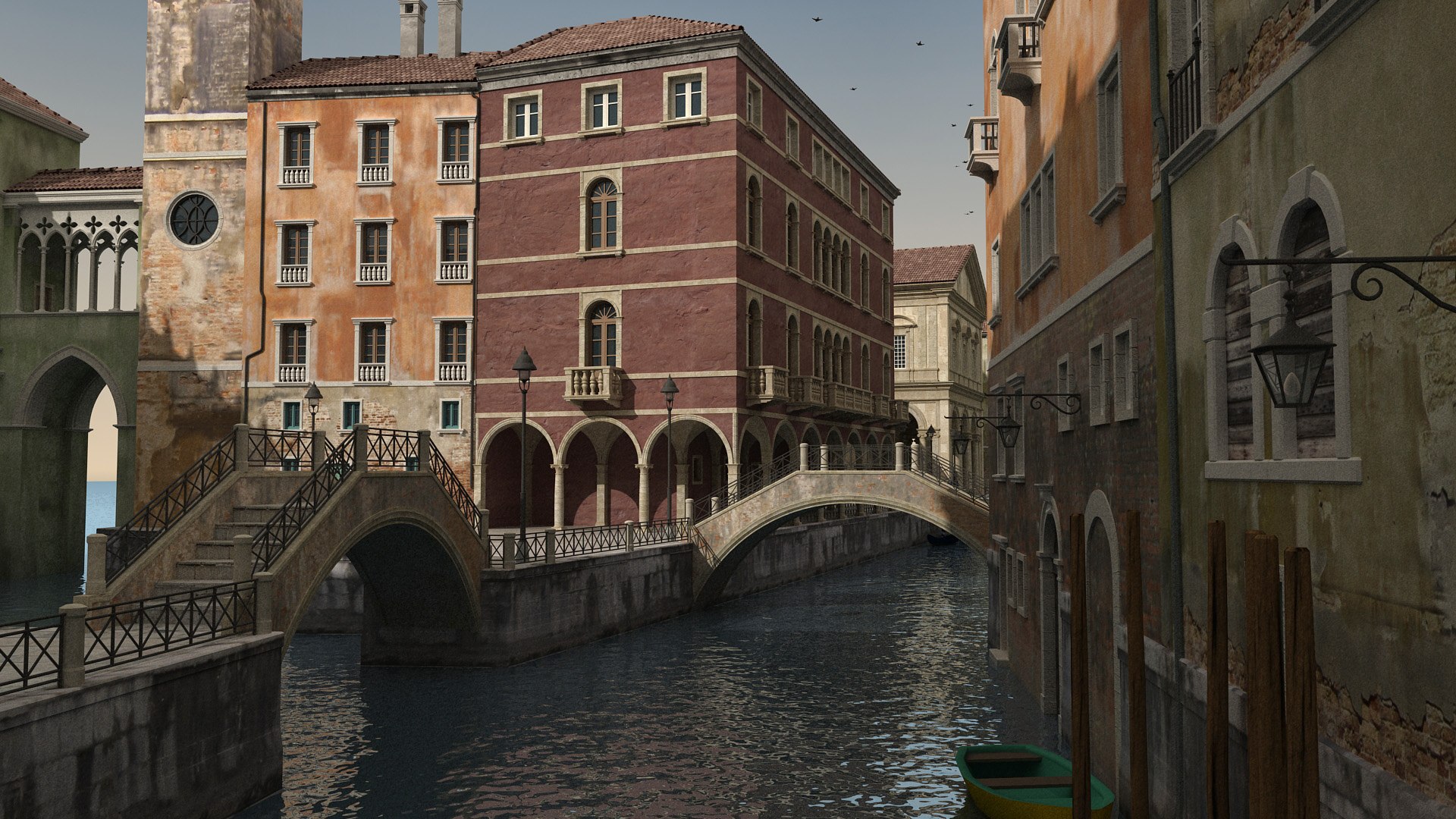 Venice Scene 03 model - TurboSquid 2094069