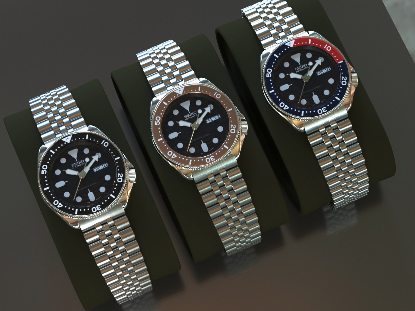 Seiko Skx - Model - TurboSquid 1499951
