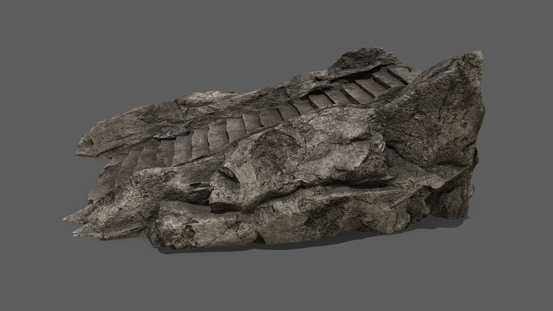 3D Stair Model - TurboSquid 1975741