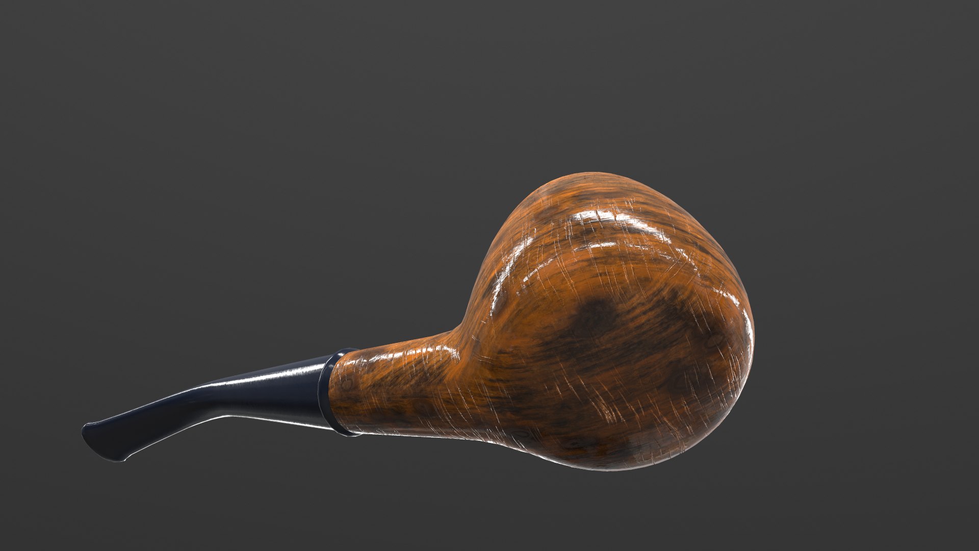 Smoking Pipe AR VR PBR Lowpoly With Game Ready 3D Model - TurboSquid ...