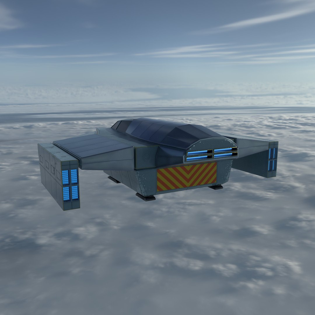 3D space cargo ship - TurboSquid 2055125