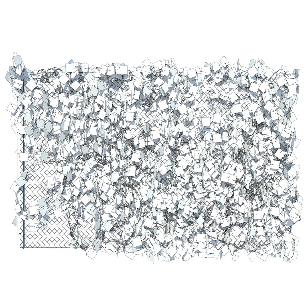 3D Fence With Ivy V11 - TurboSquid 1770815