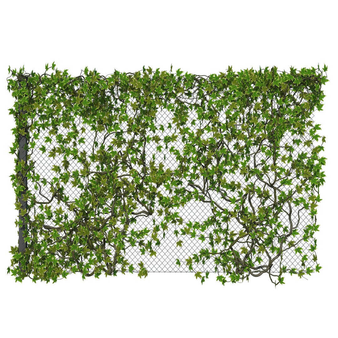 3D Fence With Ivy V11 - TurboSquid 1770815