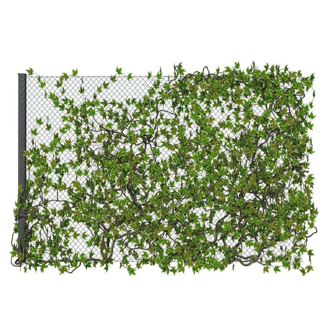3D Fence With Ivy V11 - TurboSquid 1770815