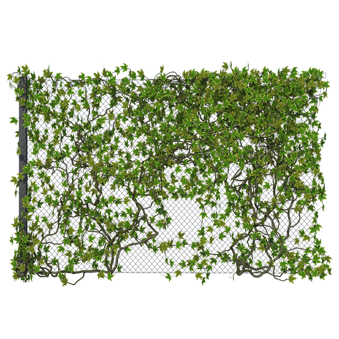 3D Fence with Ivy v11 - TurboSquid 1770815