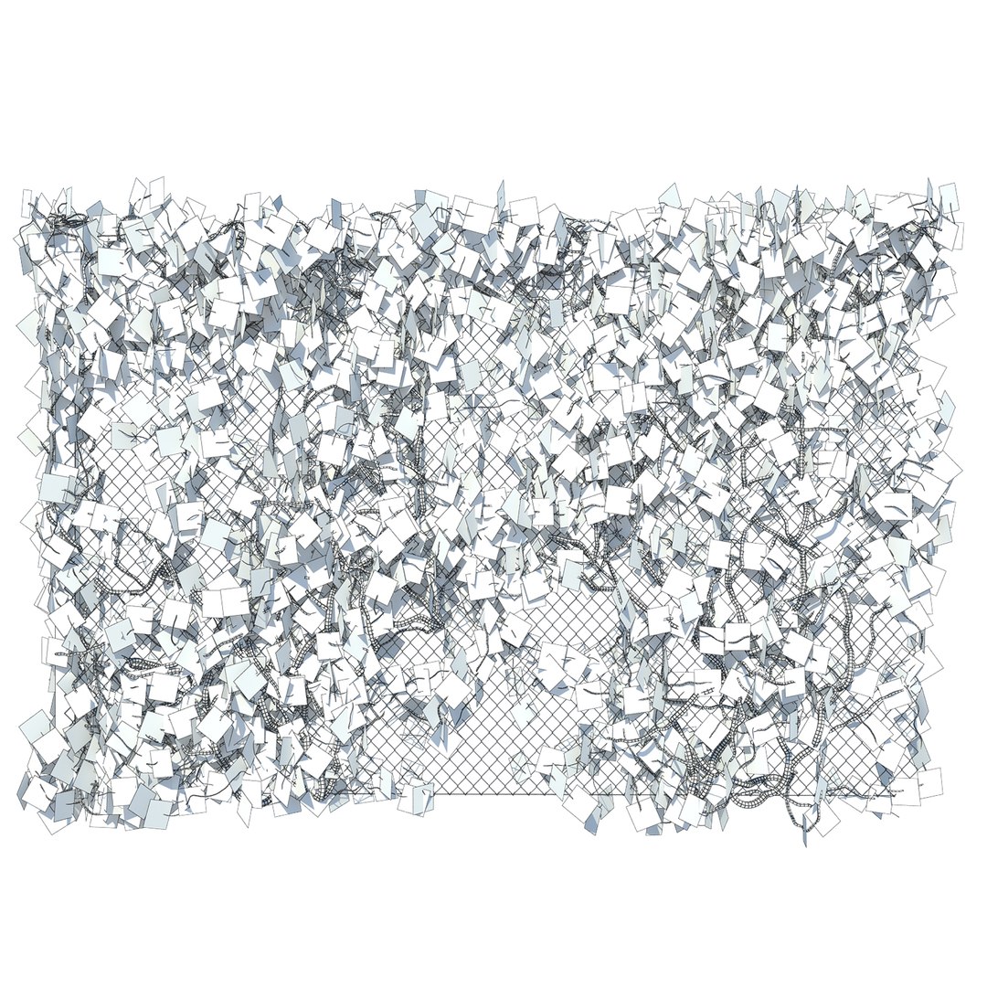 3D Fence With Ivy V11 - TurboSquid 1770815