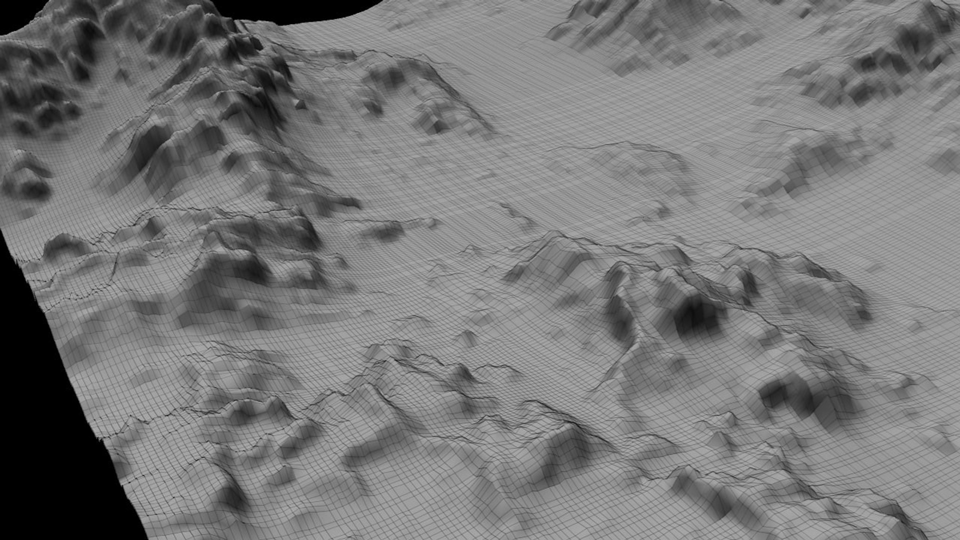 Terrain Realistic 3d Model