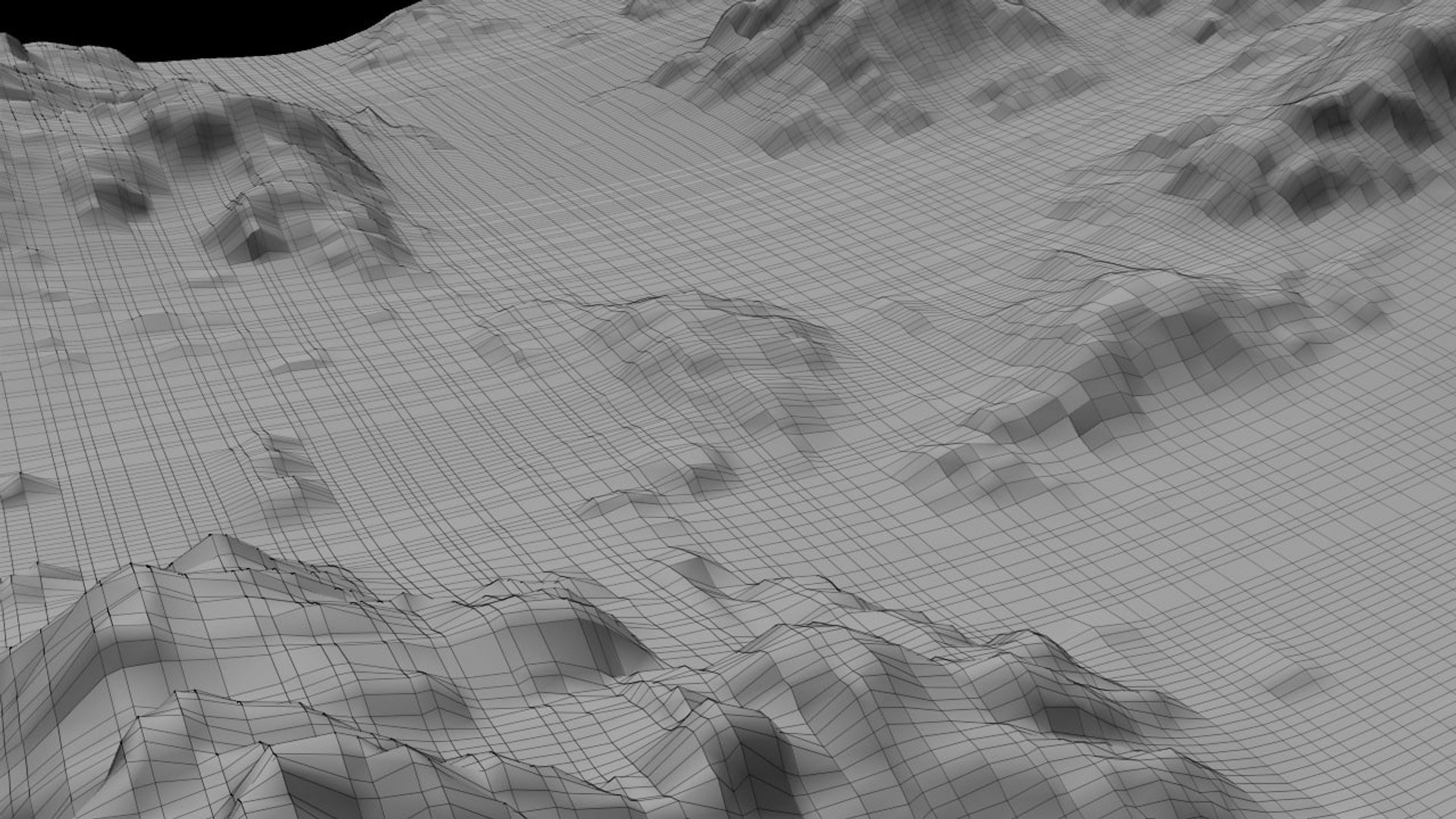 Terrain Realistic 3d Model