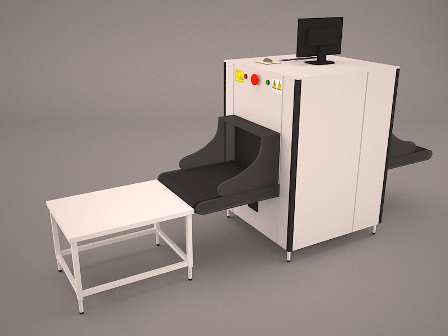 3D Airport Security Officer Xray Model - TurboSquid 1421000