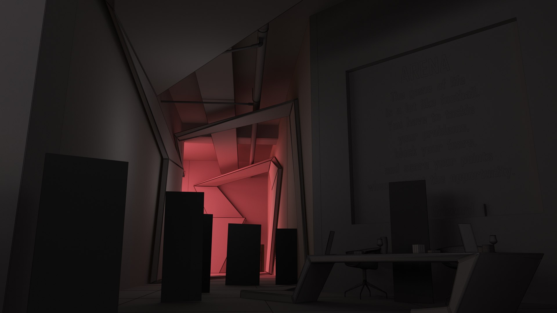3D Gaming Video Cafe - TurboSquid 1679389
