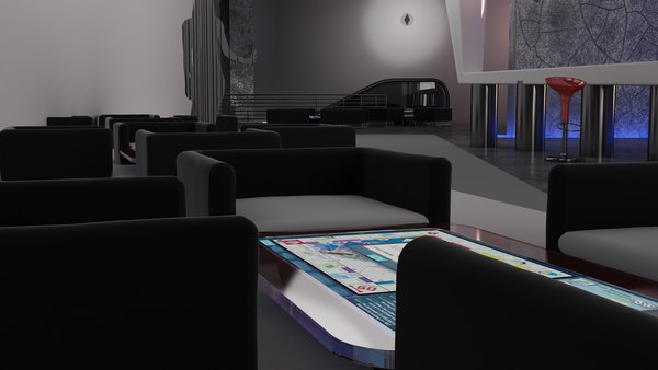 3D gaming video cafe - TurboSquid 1679389