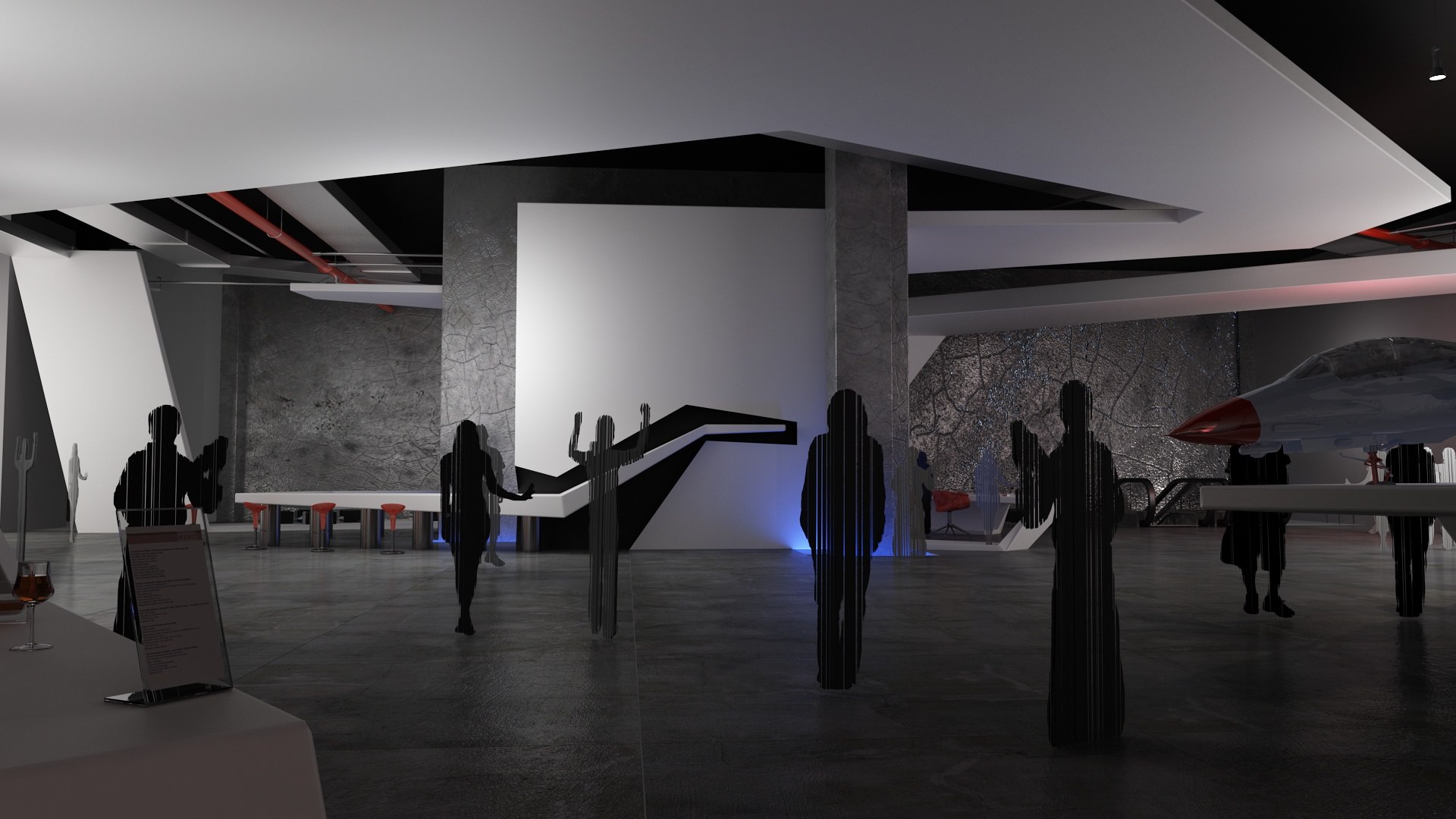 3D Gaming Video Cafe - TurboSquid 1679389