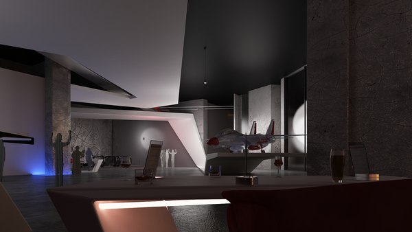 3D gaming video cafe - TurboSquid 1679389