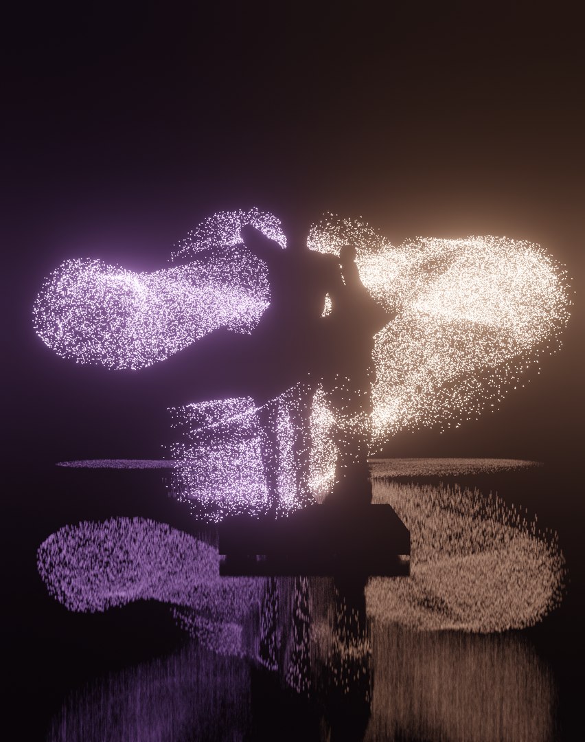 Easy To Manage Particular Animation 3D Model - TurboSquid 1815038