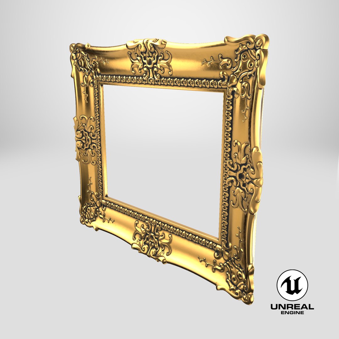 Picture Frame 09 PBR 3D Model - TurboSquid 2144632