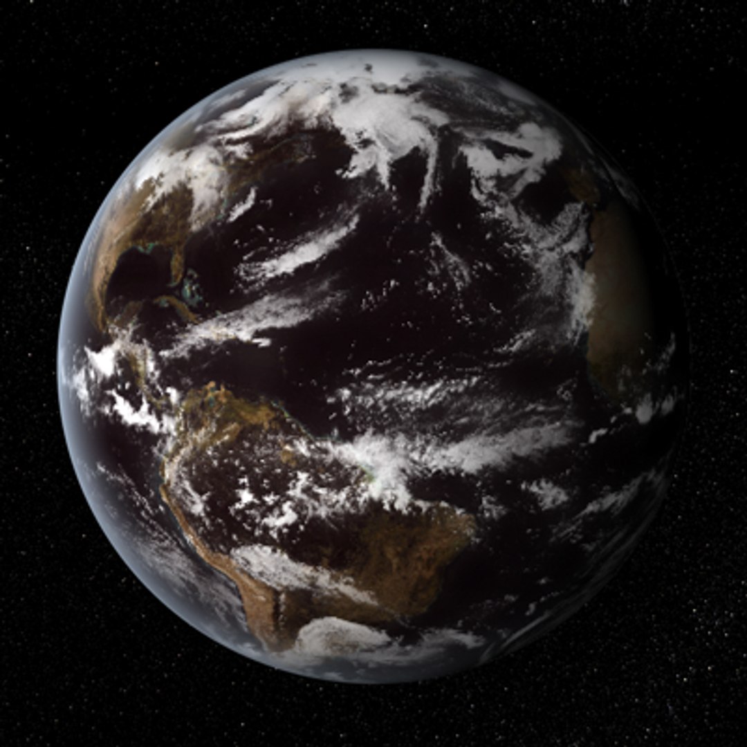 Earth Atmosphere 3d Model