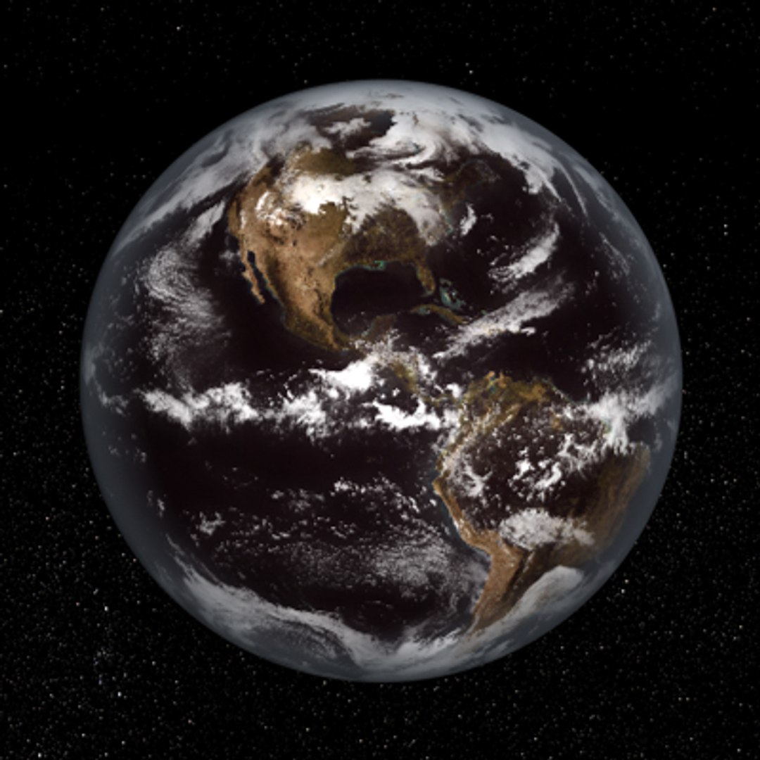 Earth Atmosphere 3d Model