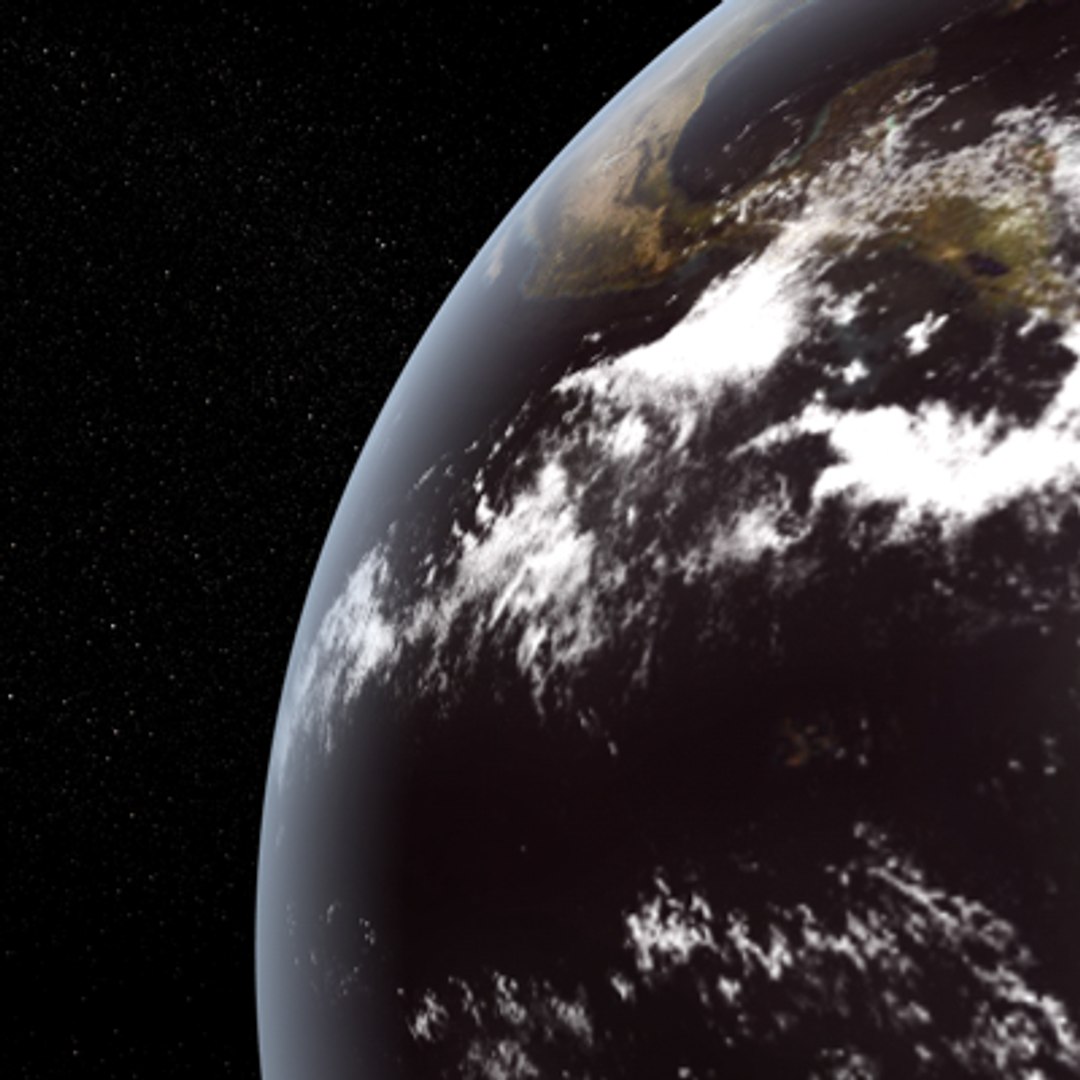 Earth Atmosphere 3d Model