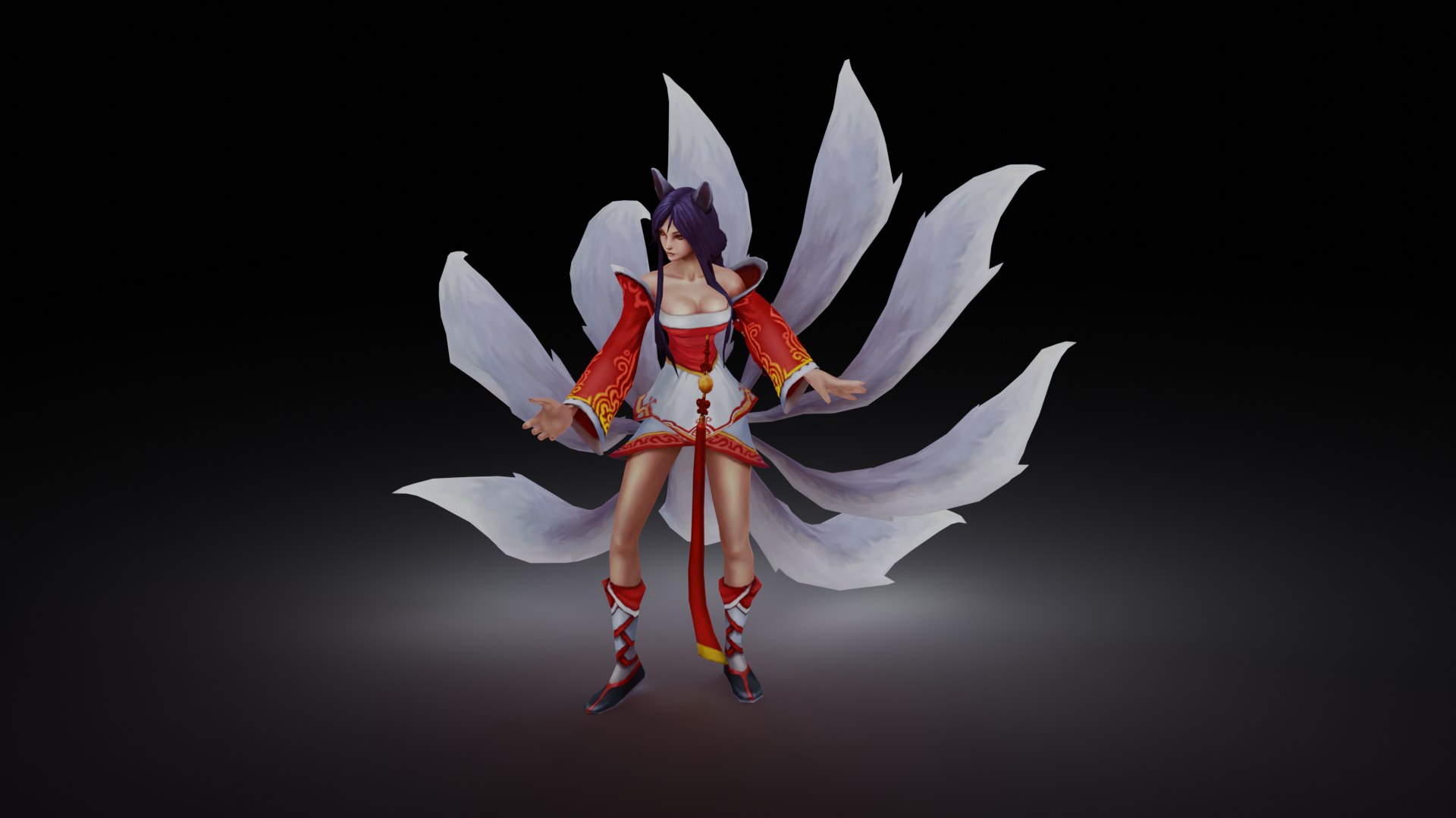 Ahri Character 3D model - TurboSquid 1835243
