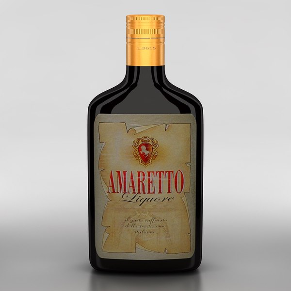 3d amaretto liqueur