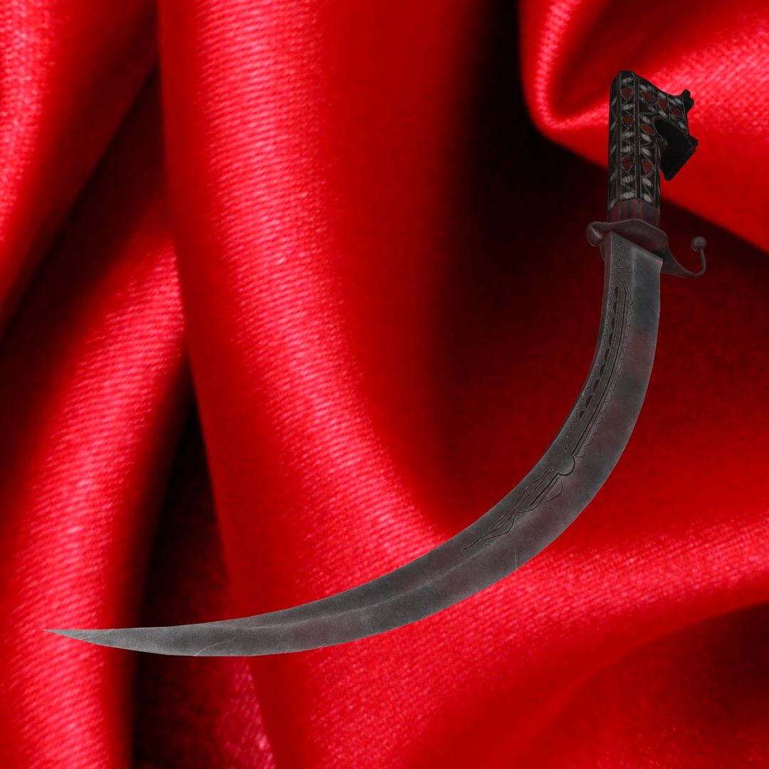 Moroccan Nimcha 3d Model