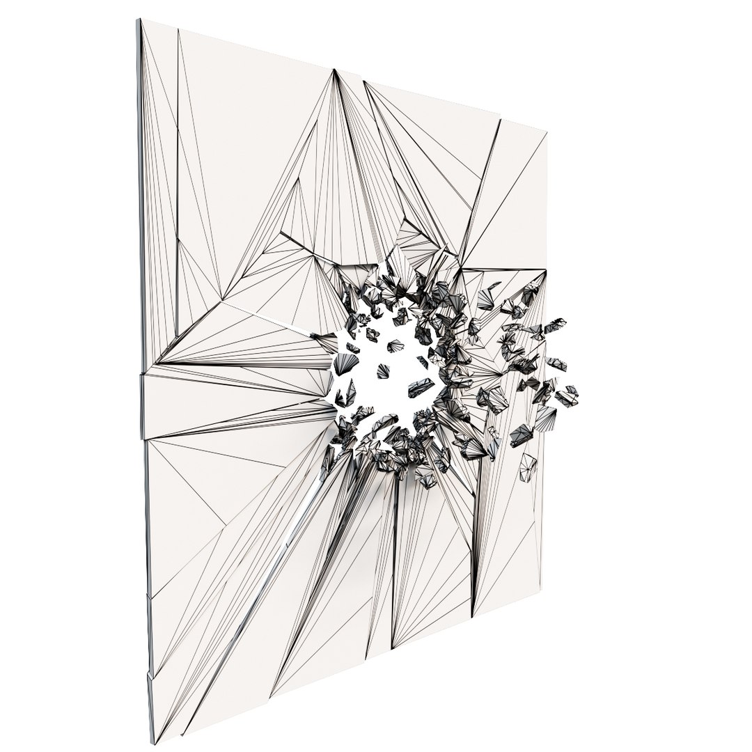 Glass Crash Animation 3D Model - TurboSquid 1366364