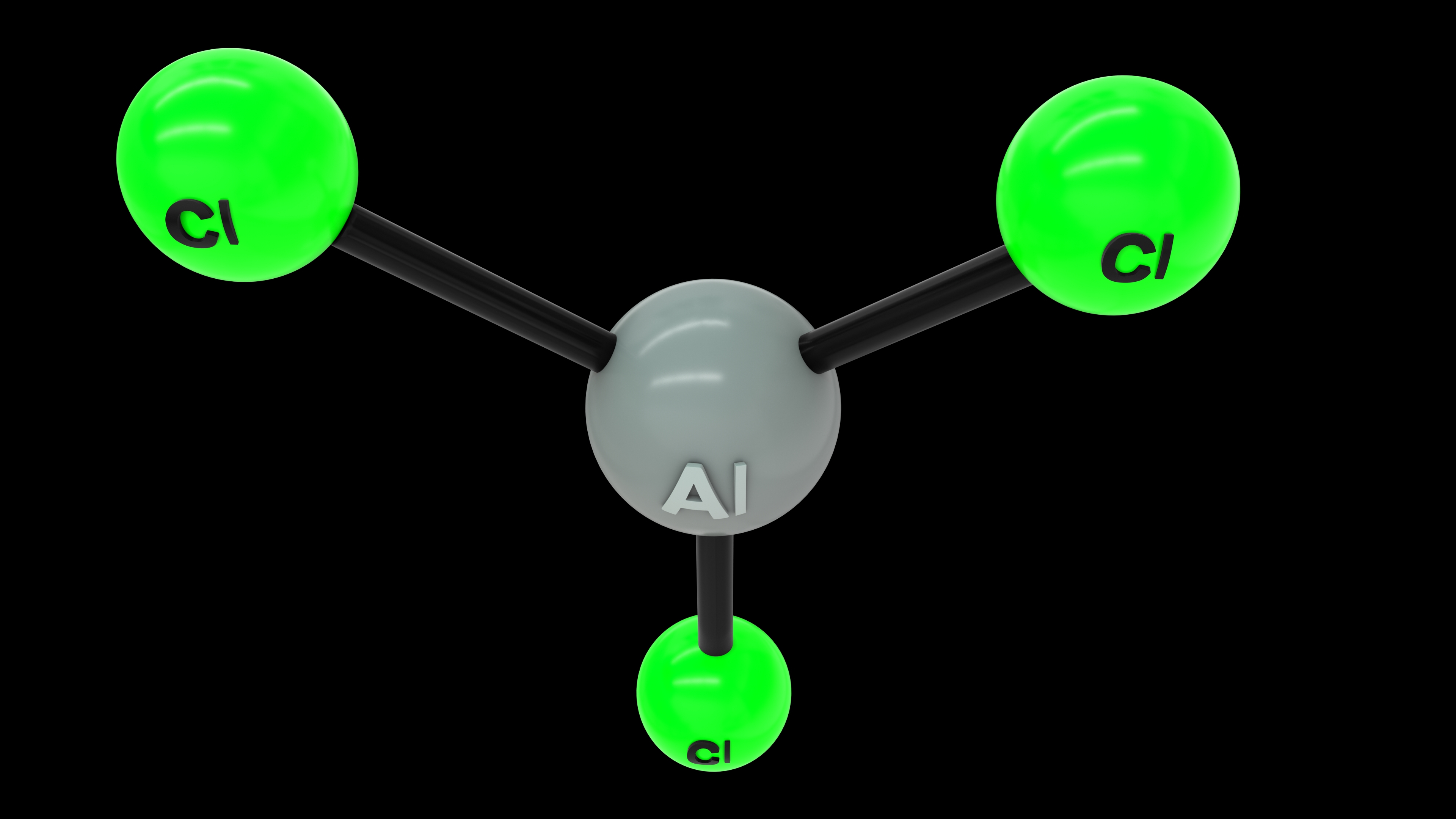 modelo 3d estructura Alcl3 - TurboSquid 2215729