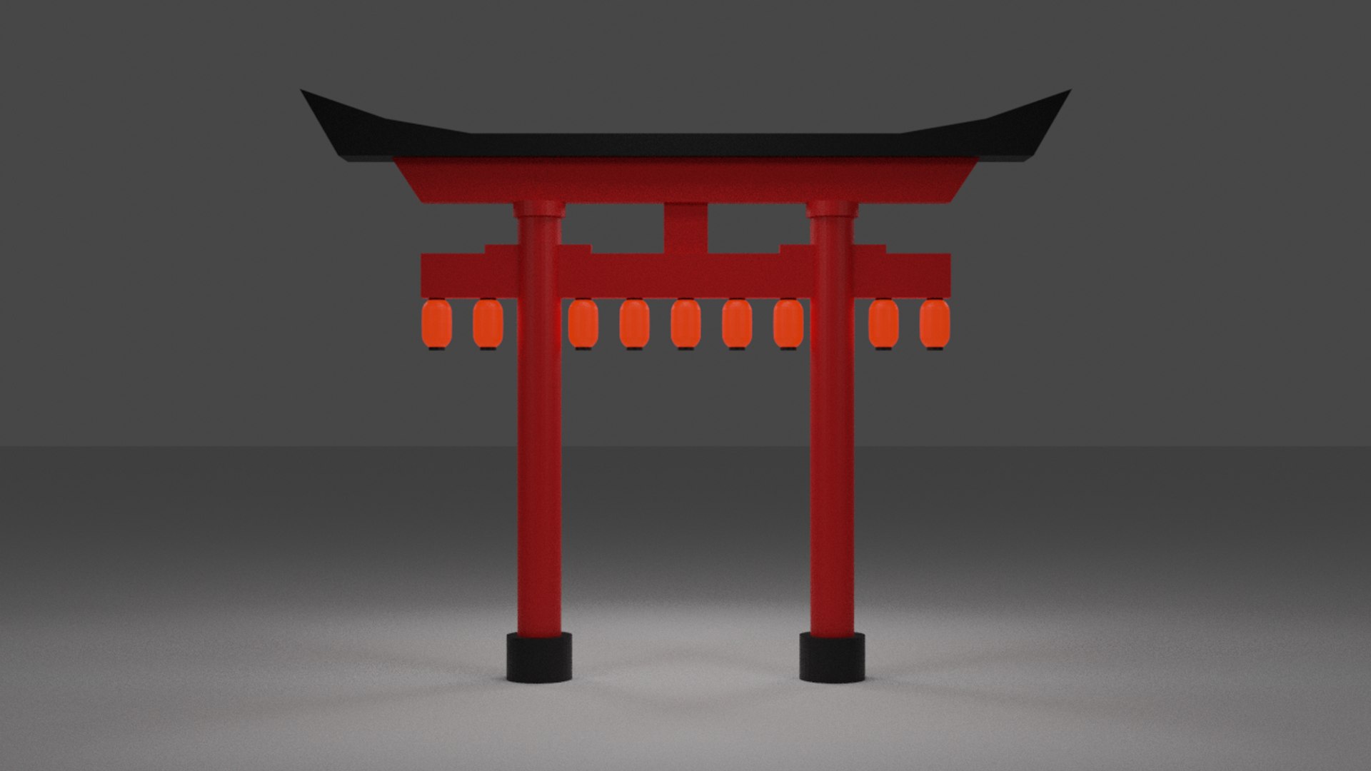 3D Japan Heritage Torii - TurboSquid 1590446