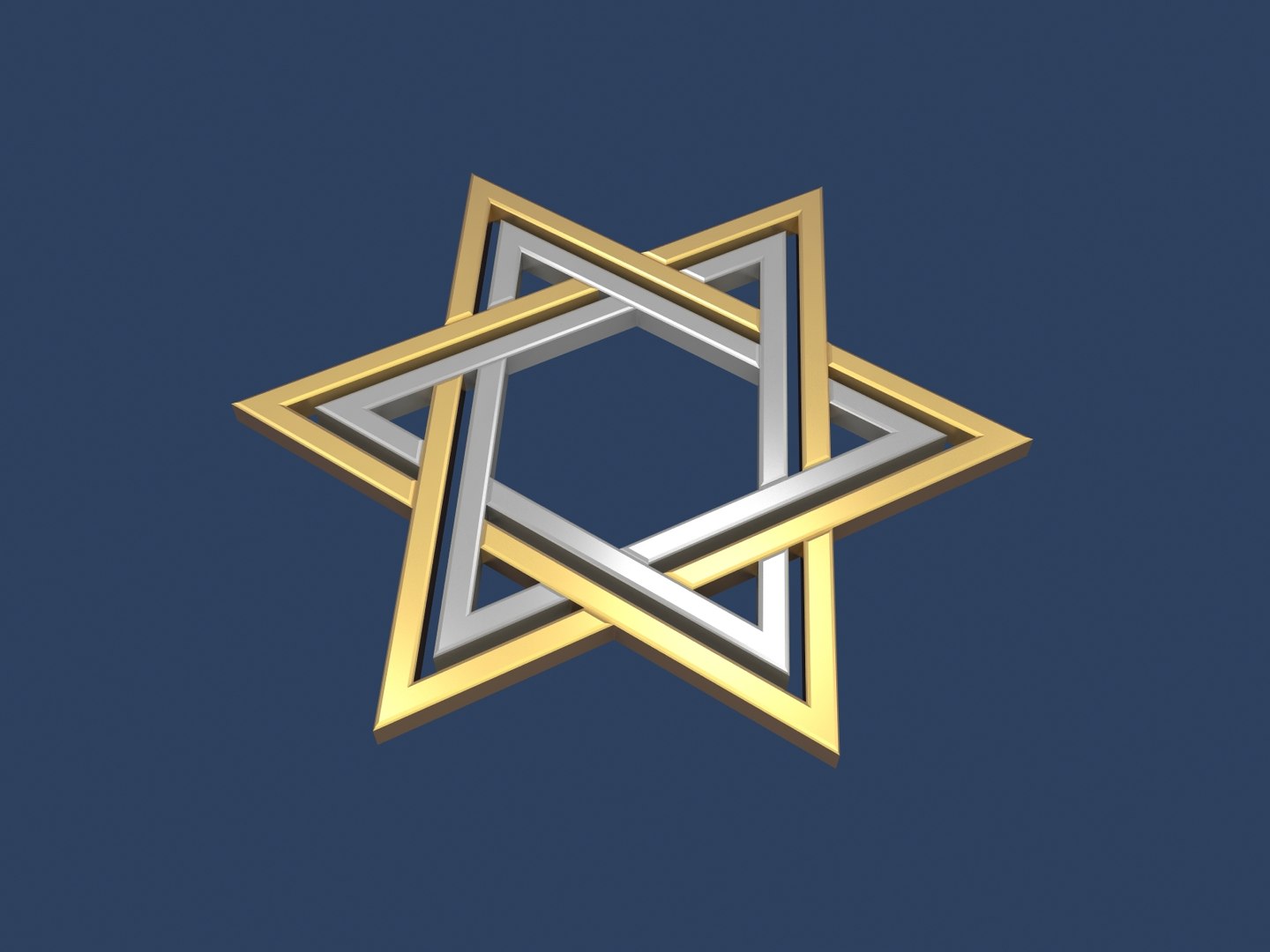 3D Star David - TurboSquid 1417487