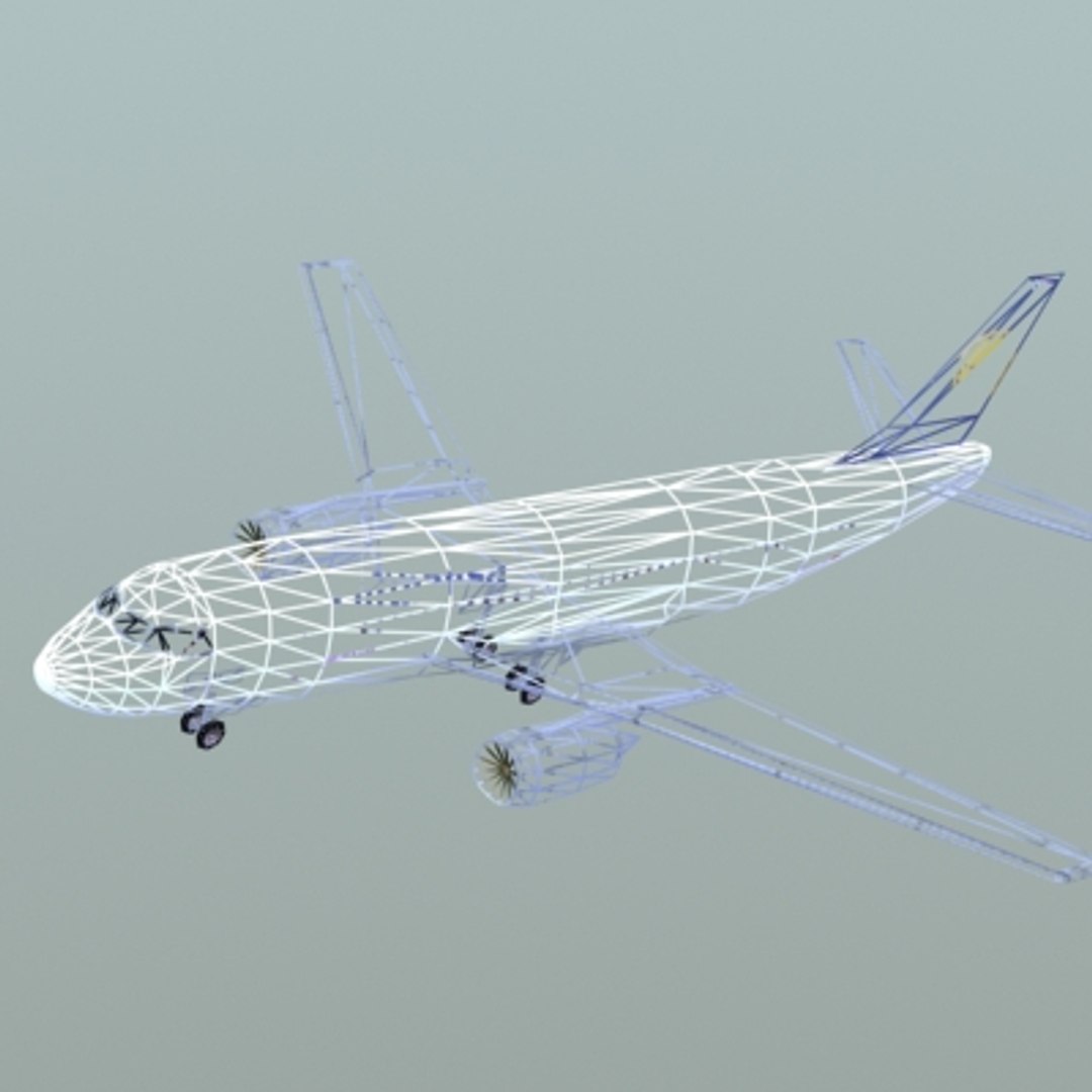 3d A320 Airbus Model