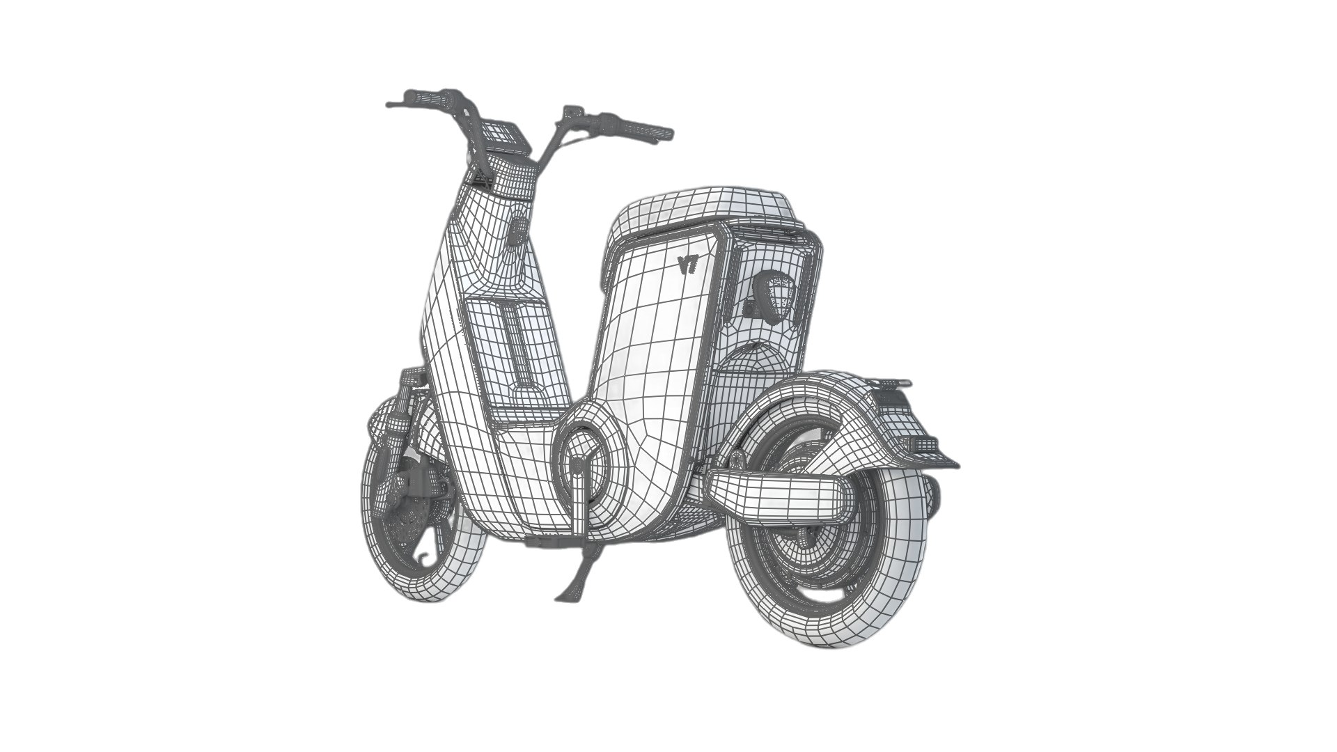 Scooter Yadea v7 3D model - TurboSquid 2118813