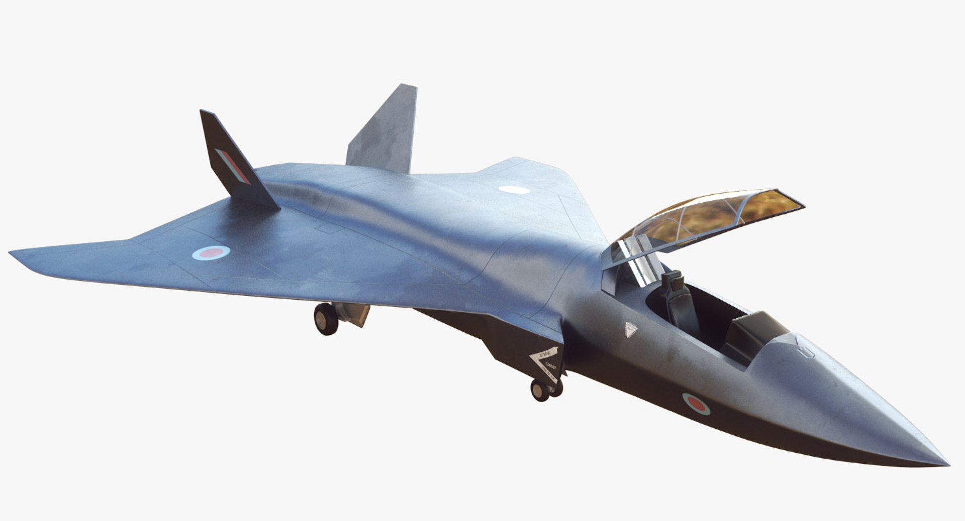 Future Jet 3D Model - TurboSquid 1695002