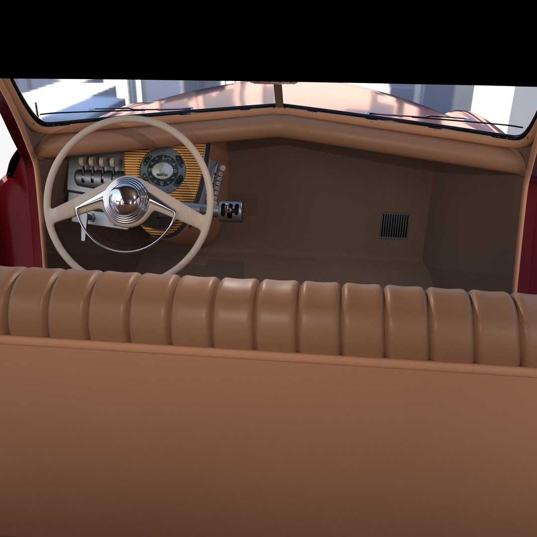 Tucker 48 Interior 3D - TurboSquid 1641984