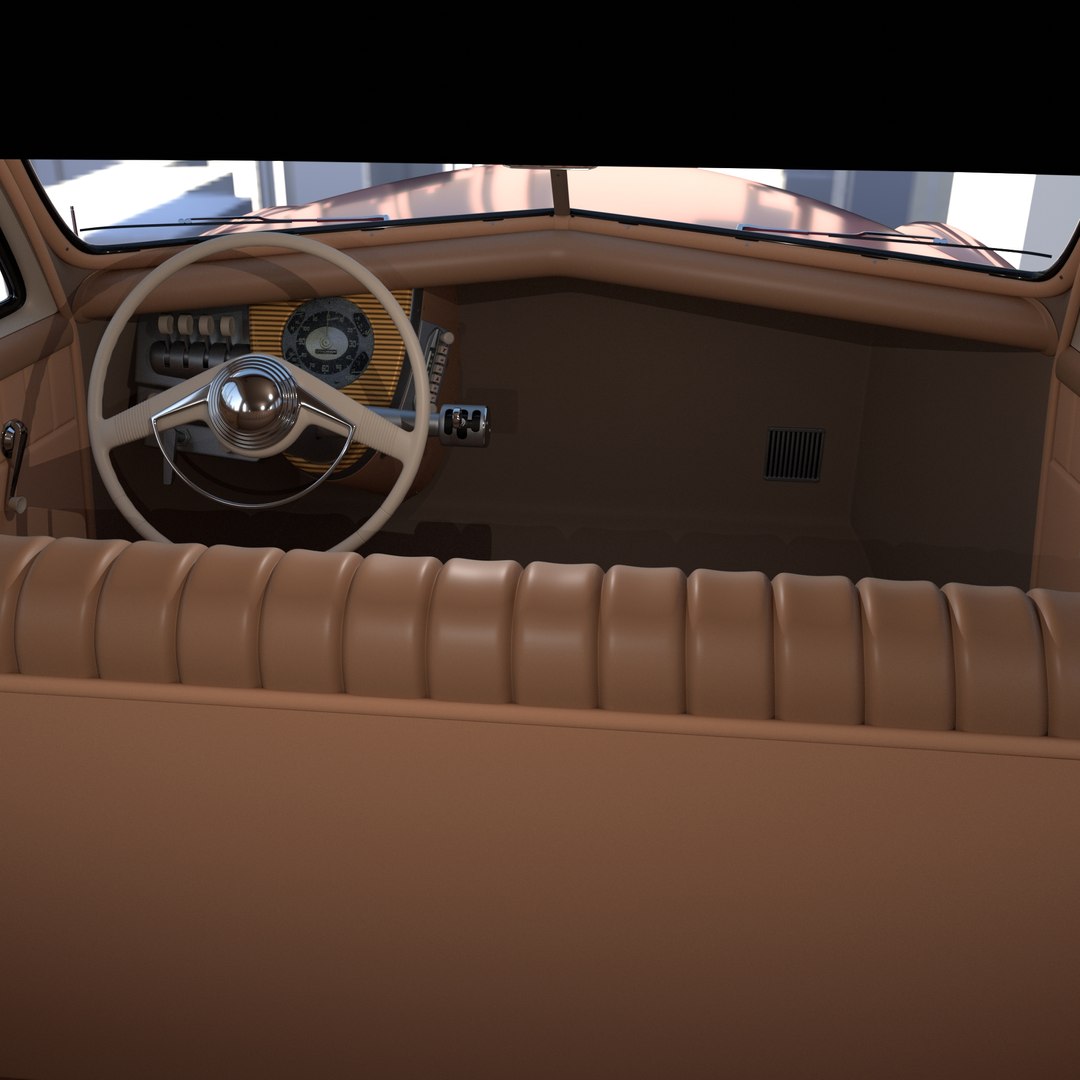Tucker 48 Interior 3D - TurboSquid 1641984