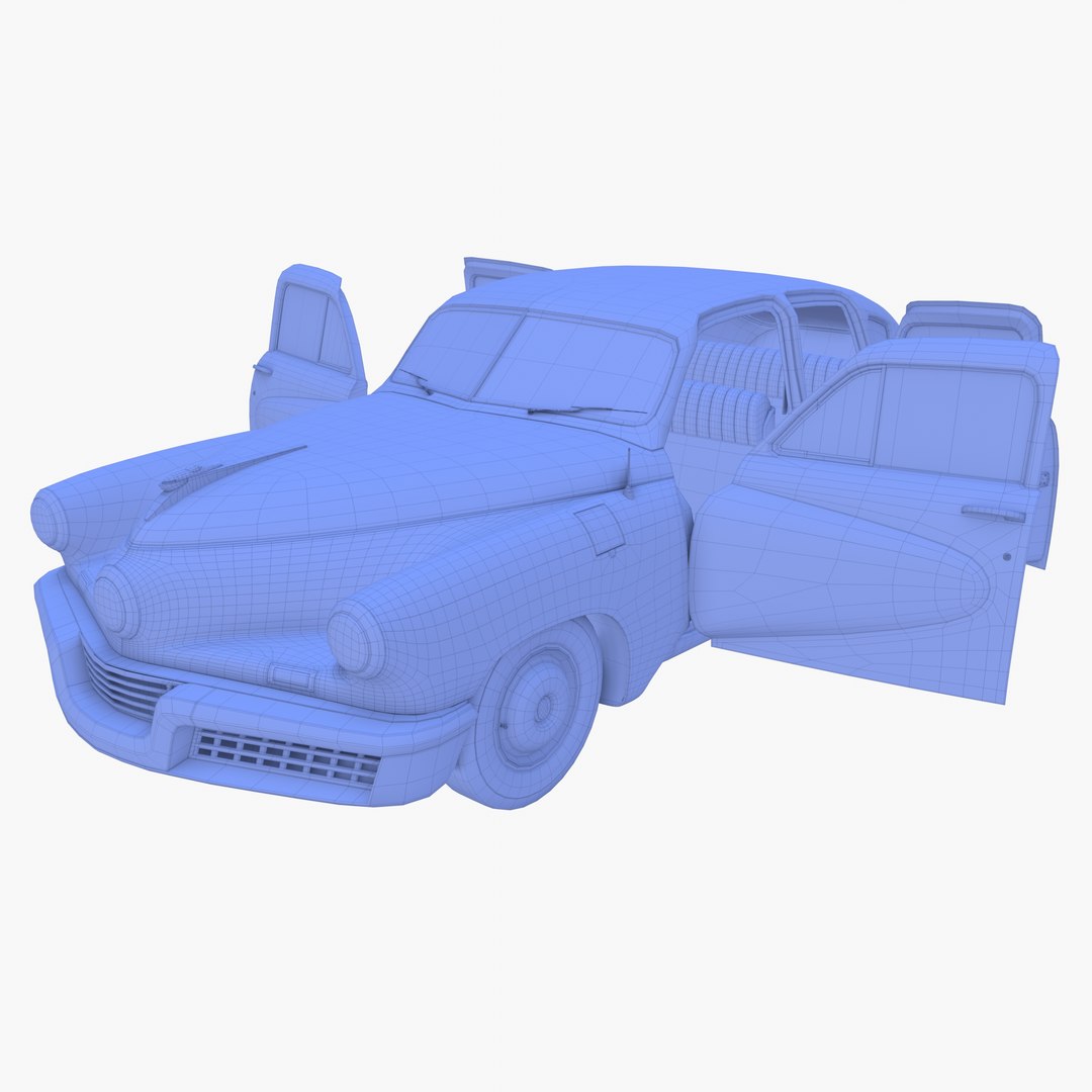 Tucker 48 Interior 3D - TurboSquid 1641984