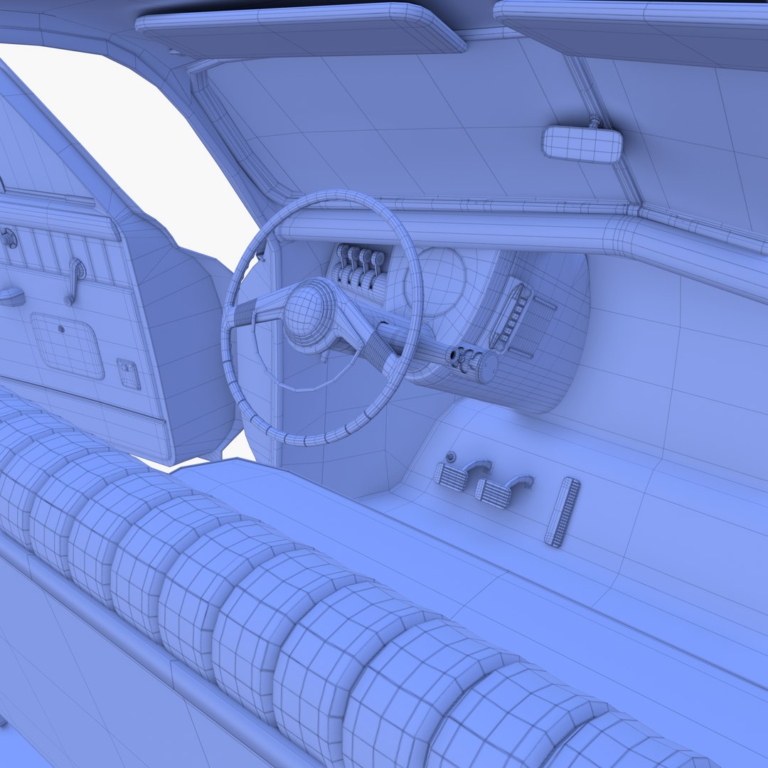 Tucker 48 Interior 3D - TurboSquid 1641984